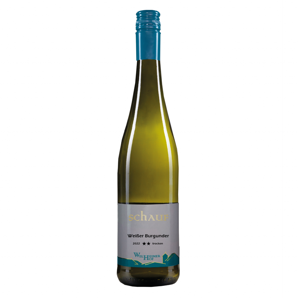 2023 Weißer Burgunder trocken 0,75l – Schauf Weine · Welheimer Hof